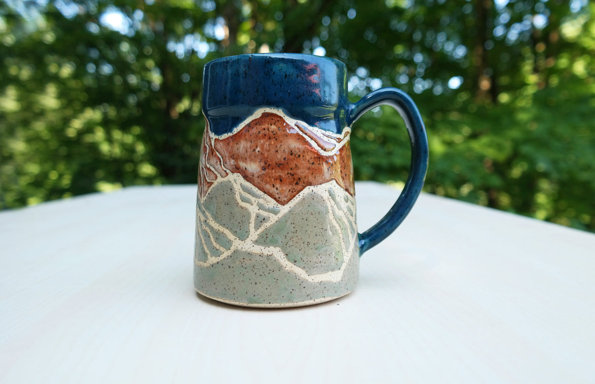 Mountain River Ceramic Mug – Stuck in the Mud Pottery